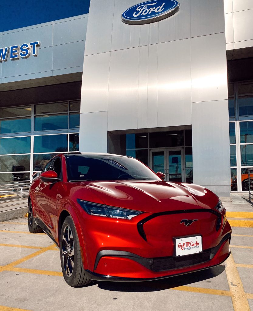 2021 Ford Mustang Mach-E First Edition has Arrived! - McCombs Ford West ...